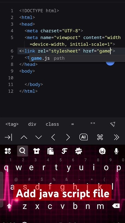 Add Java Script File Html Css Javascript Coding C Python
