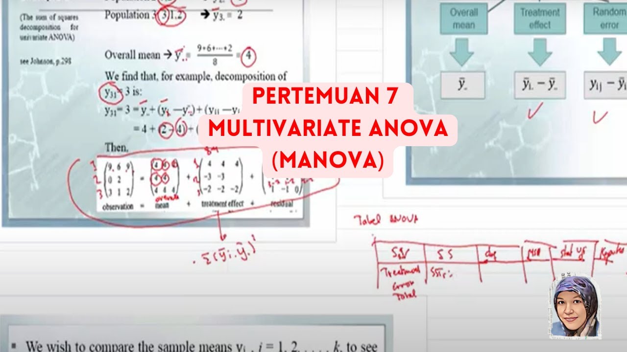 Pertemuan 7 : Multivariate ANOVA (manova) - YouTube