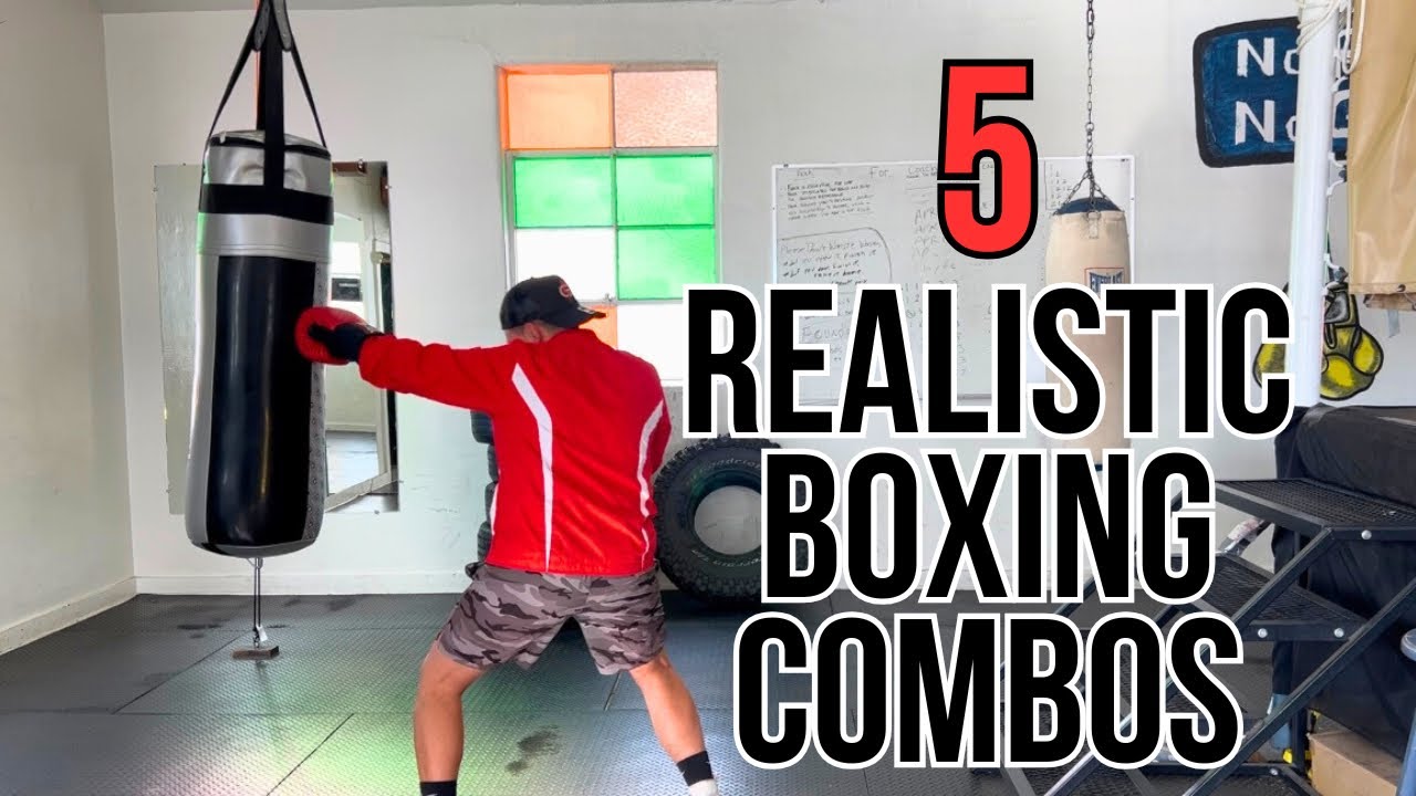 5 Realistic Boxing Combos You NEED To Know - YouTube