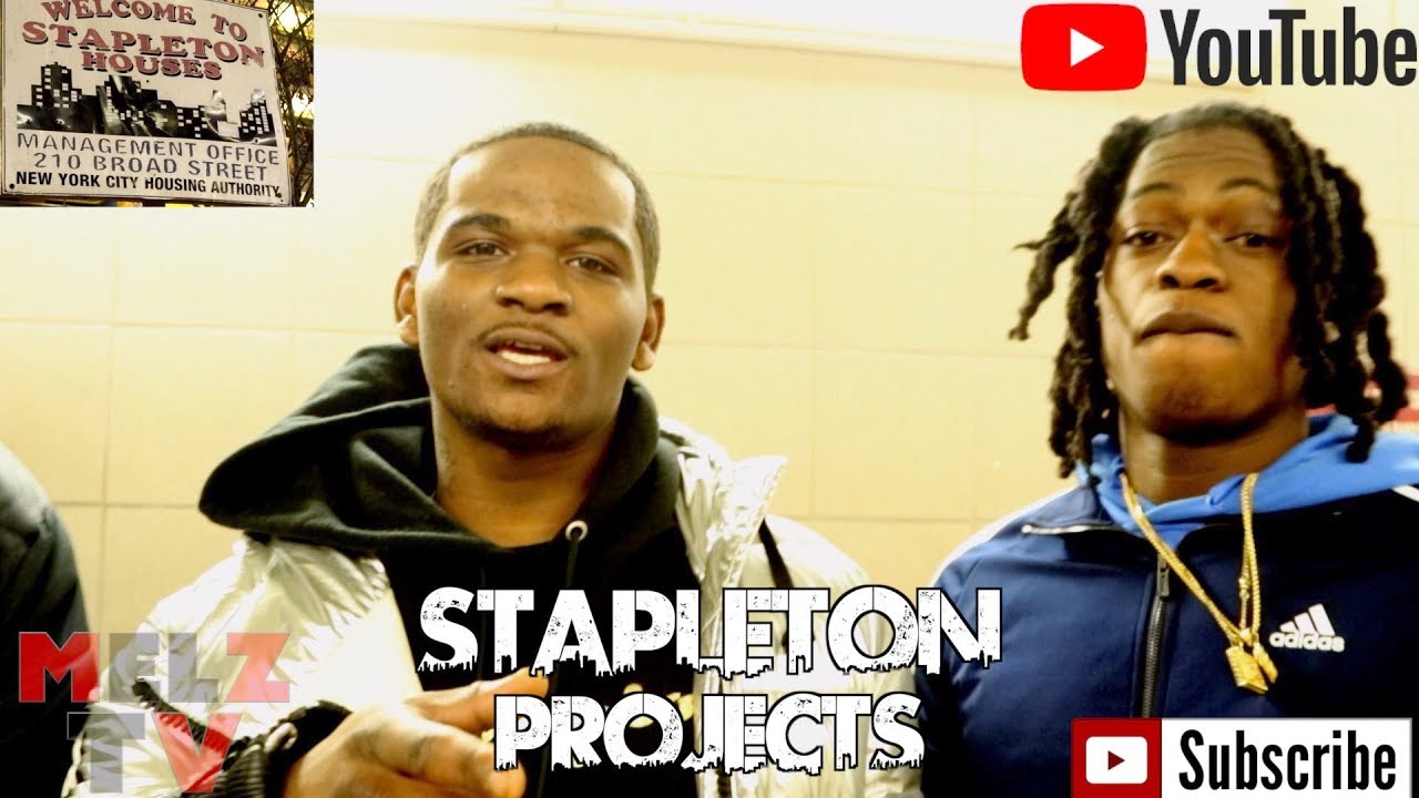 Stapleton Projects GOONS says They run STATEN ISLAND & no FOLKS is out there - YouTube