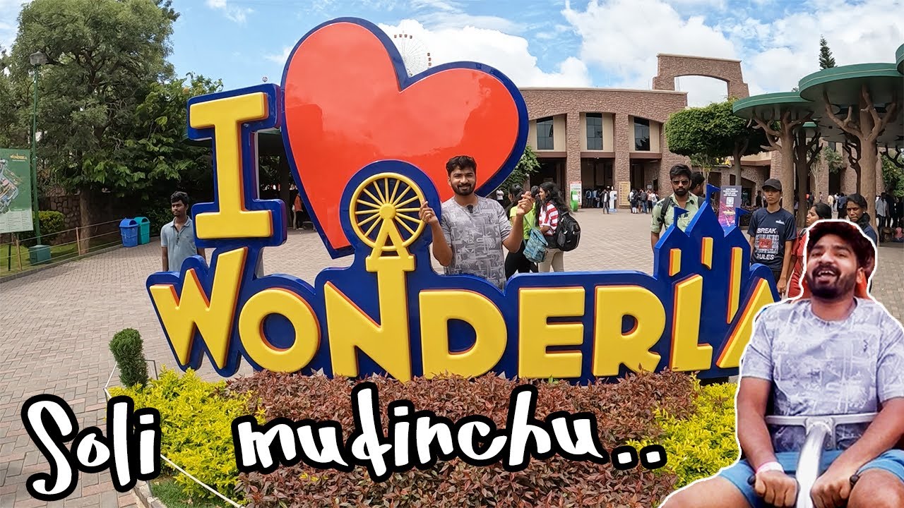 Wonderla Amusement Park | Soli Mudinchu | Wonderla Bangalore Vlog | Dry ...