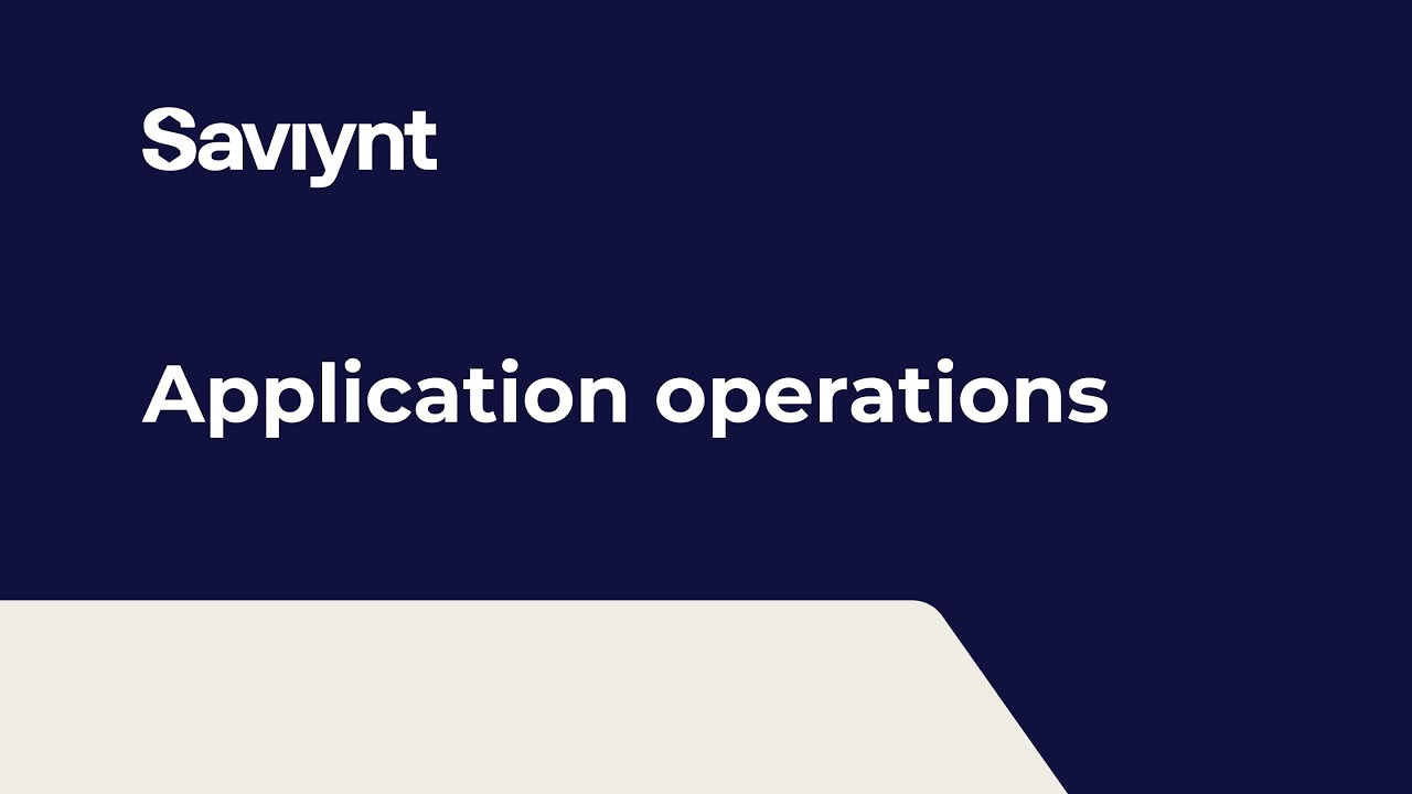 Track 3- IGA fundamentals | Application operations - YouTube