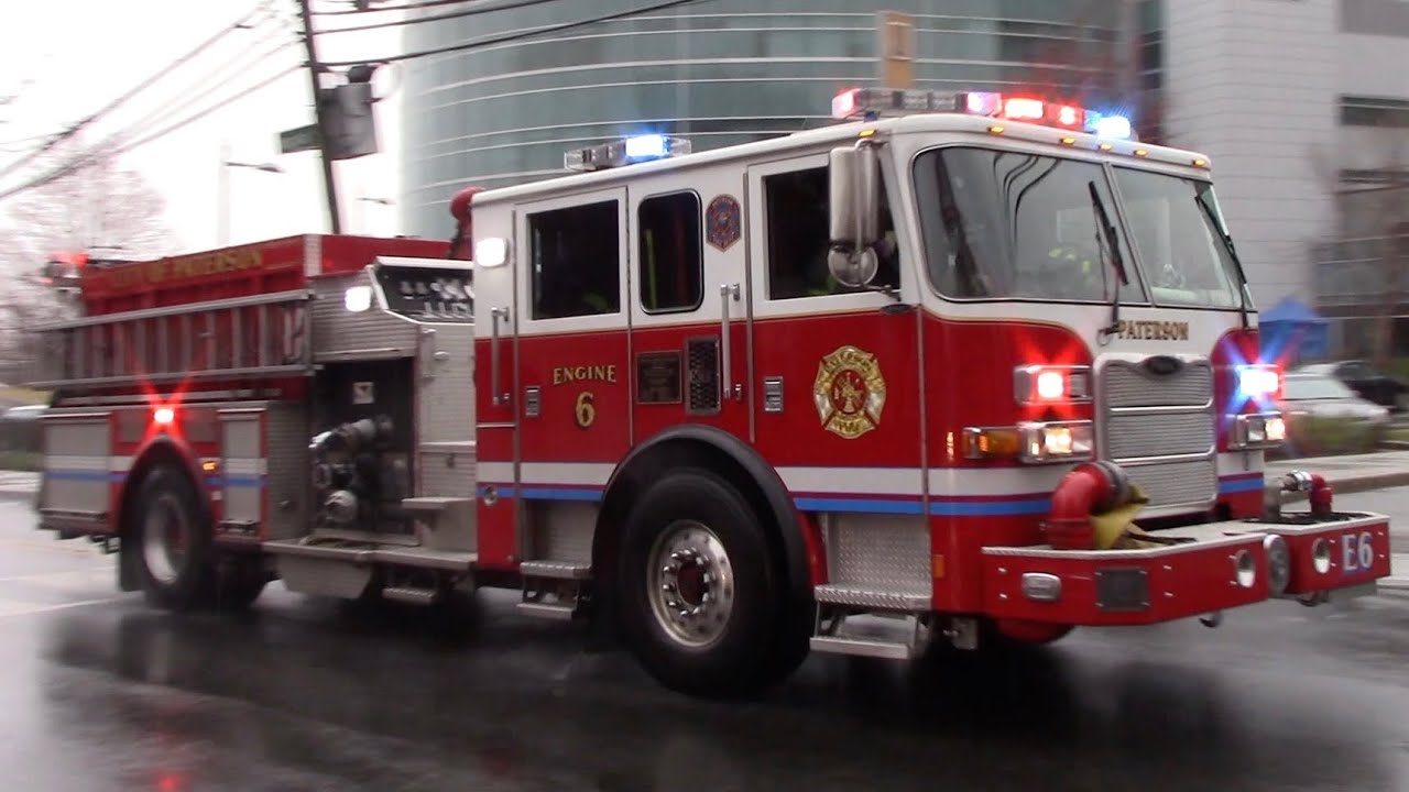 Paterson Fire Department Battalion 1 And Engine 6 Responding 3-28-20 ...
