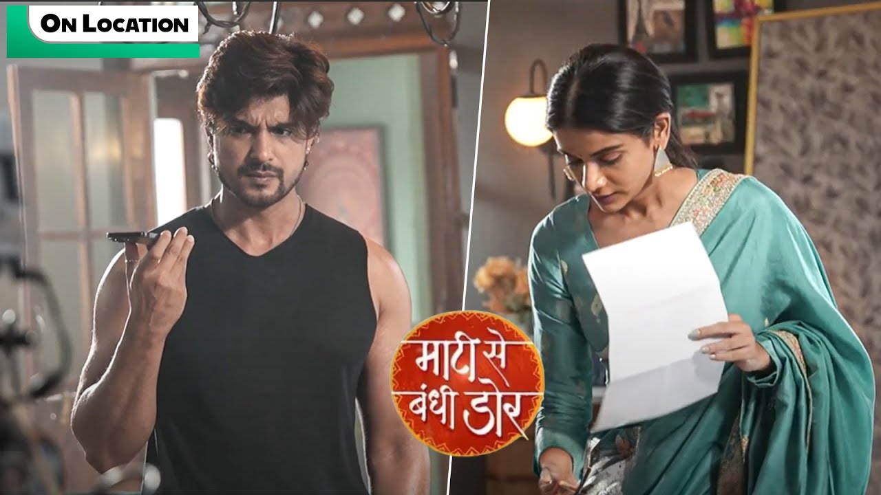 MATI SE BANDHI DOR | Vaijanti Set पर करती नज़र आयी Dialogue Practice ...
