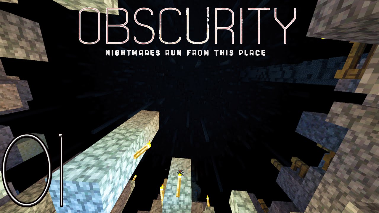 Minecraft "Obscurity FTB" #01 = Pesadelos Habitam Esse Lugar (modpack ...