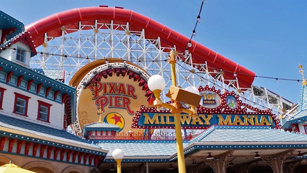 Pixar Pier Sights & Sounds, Disney California Adventure Park ...