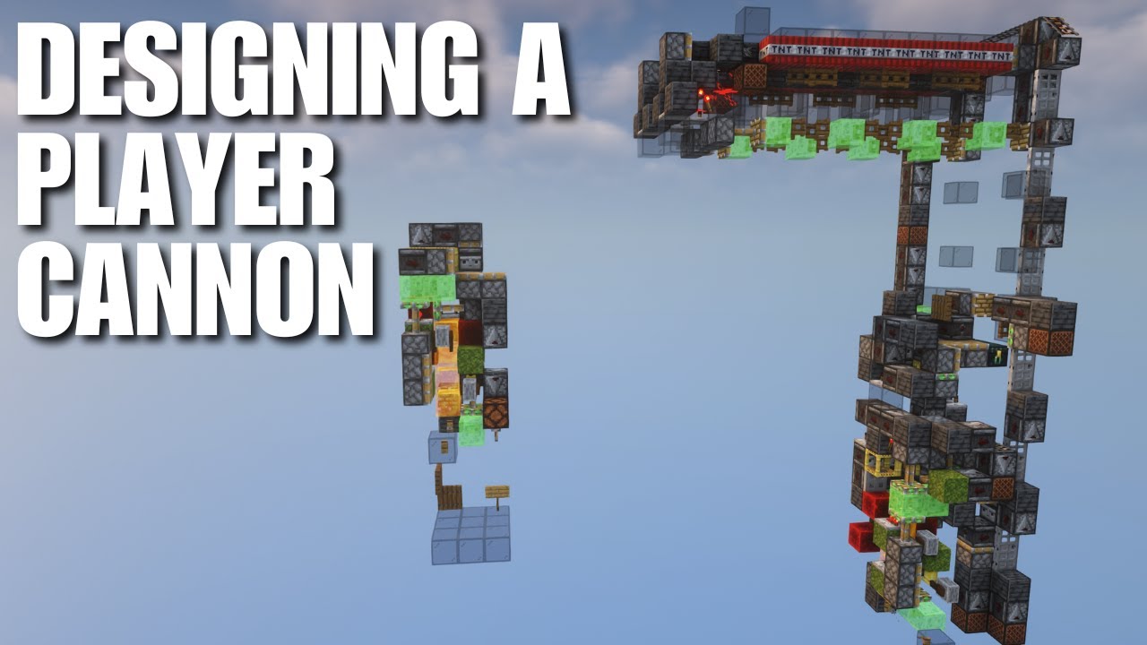 Trying My Best To Design A Player Cannon - YouTube