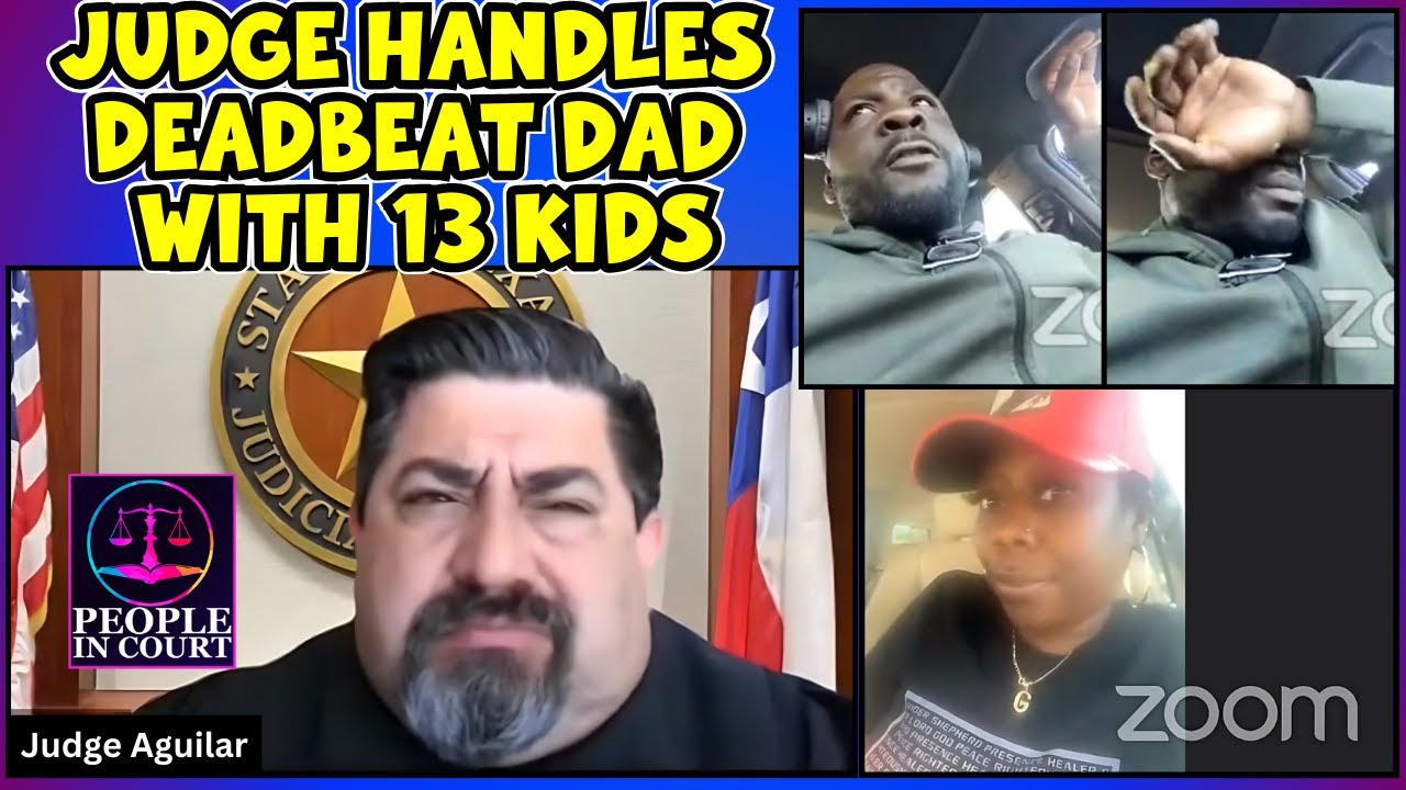 DEADBEAT DAD DISRESPECTS JUDGE INSTANT KARMA in CHILD SUPPORT PATERNITY ...