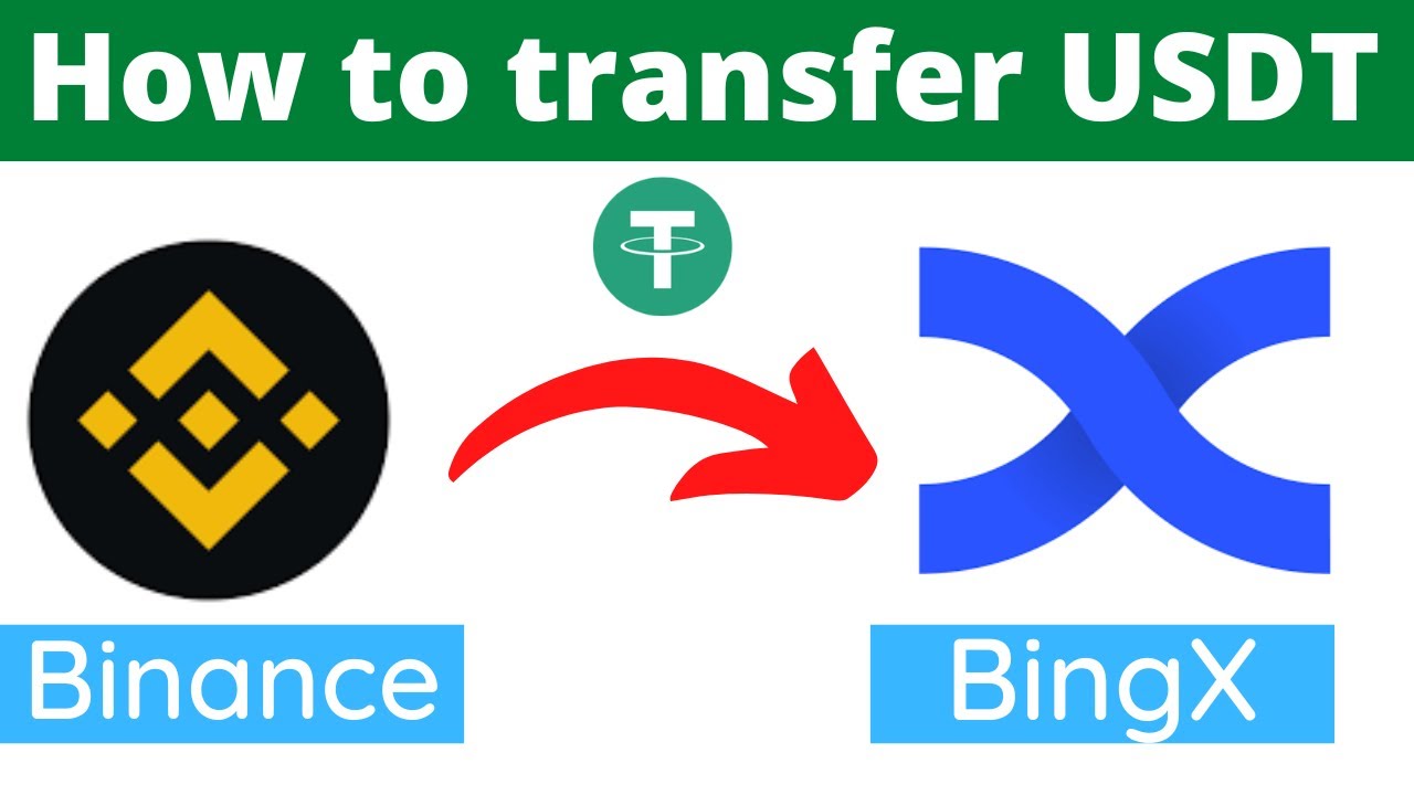 How to Transfer USDT from Binance to BingX on Mobile? Binance se BingX ...