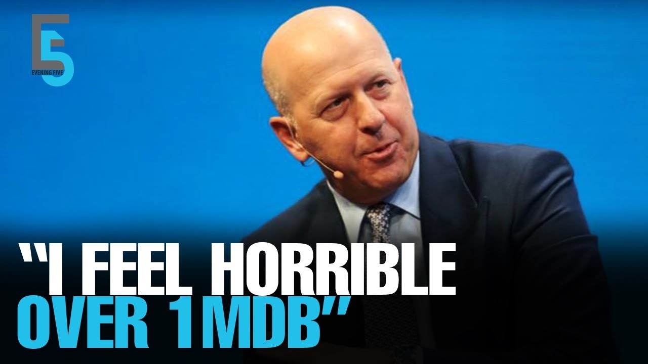 EVENING 5: Goldman Sachs CEO distressed over 1MDB - YouTube