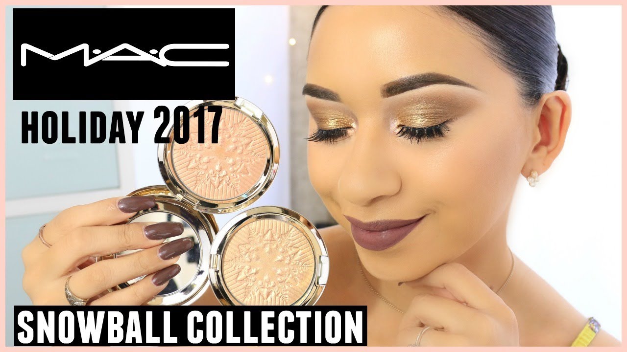 MAC HOLIDAY COLLECTION 2017 SNOWBALL HIGHLIGHTERS | HAPPY GO DAZZINGLY ...