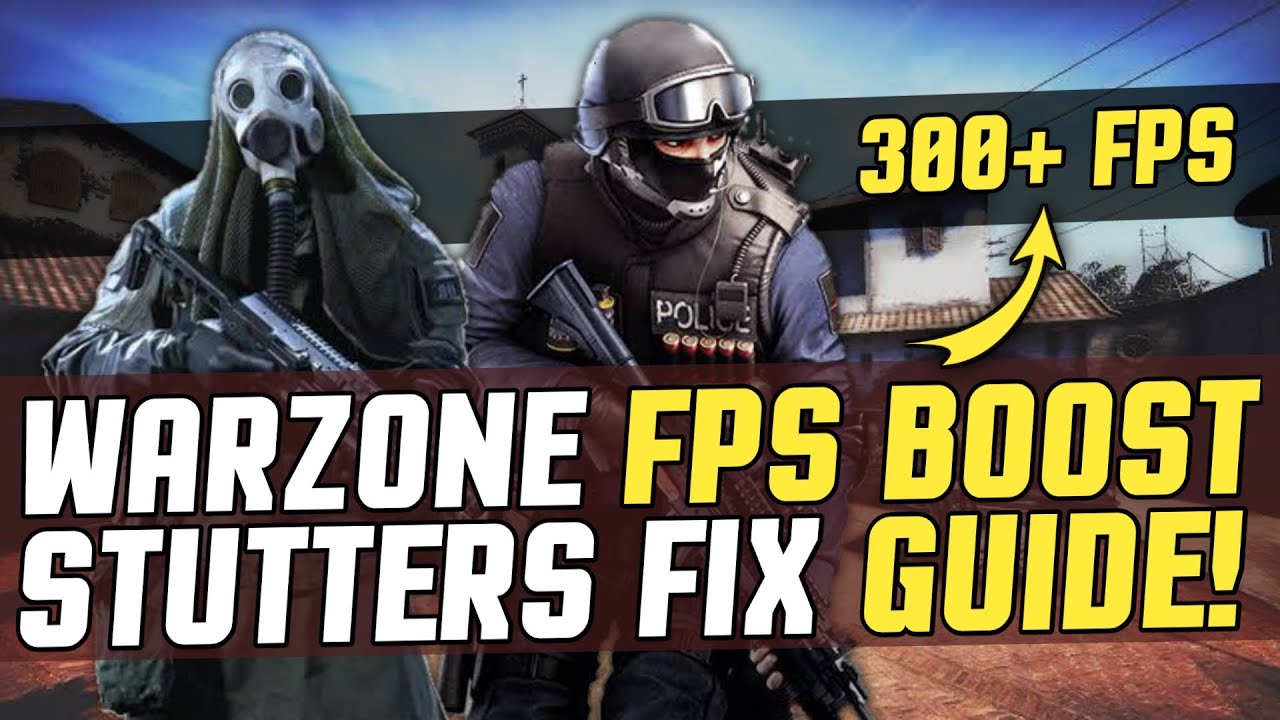 How To Boost FPS & Fix Stutters In Warzone 2020 - YouTube