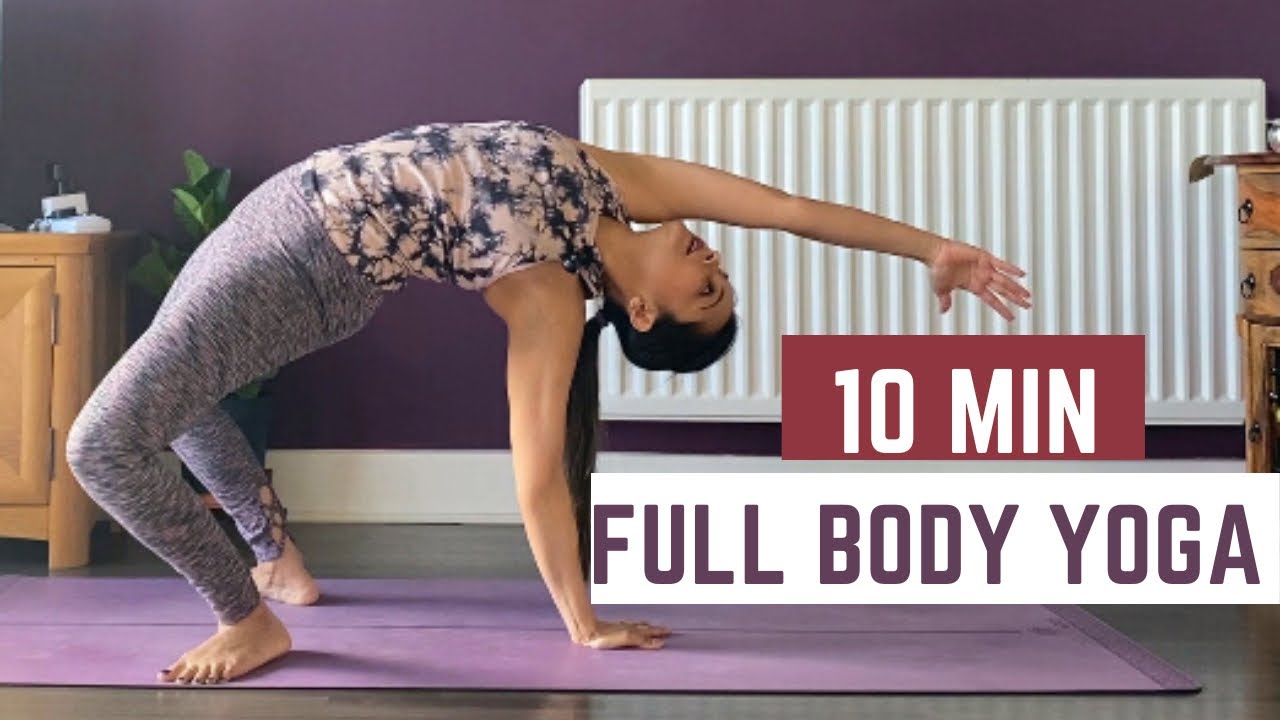 10 min intermediate Yoga practice || 10 min full body yoga @YOGA and ME ...
