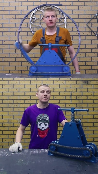 ПРОФИЛЕГИБ «АТЛАНТ»🔥 #станки #холоднаяковка #дача #ковка #своимируками ...