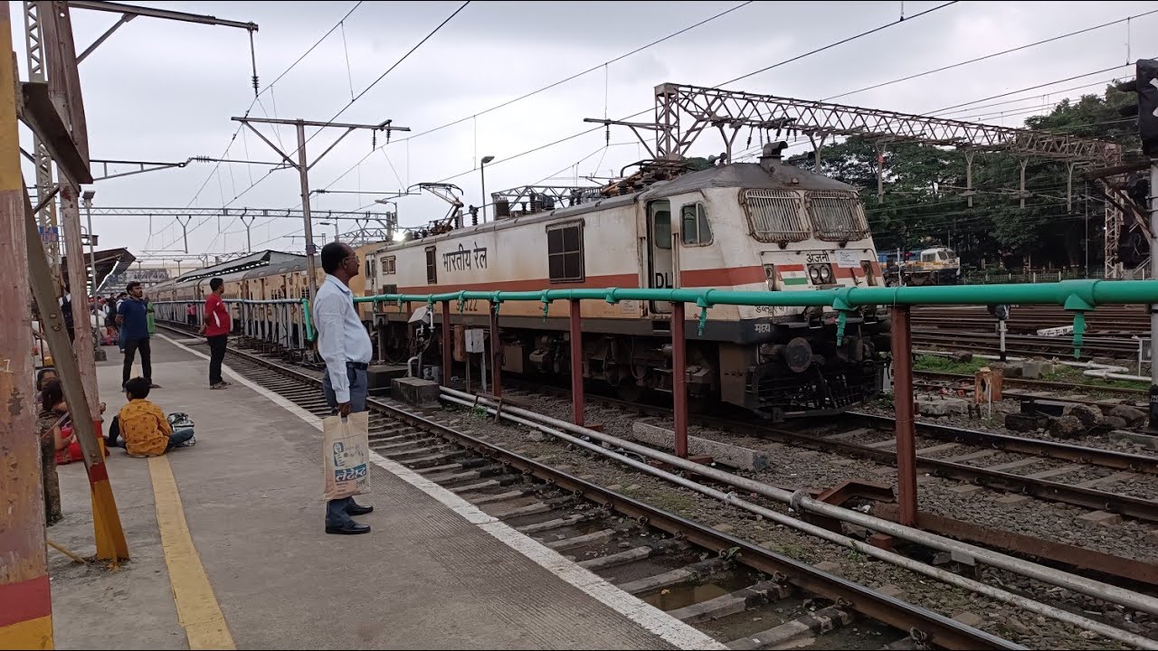 Jhelum Express diverted via panvel due to non interlocking work between ...
