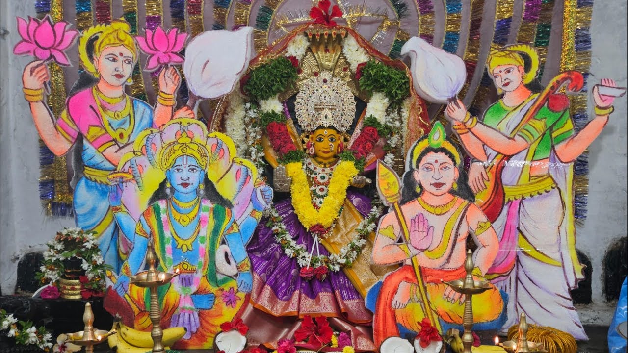 Sri Mahammayi Devi Temple Elgandal is live #temple #india - YouTube