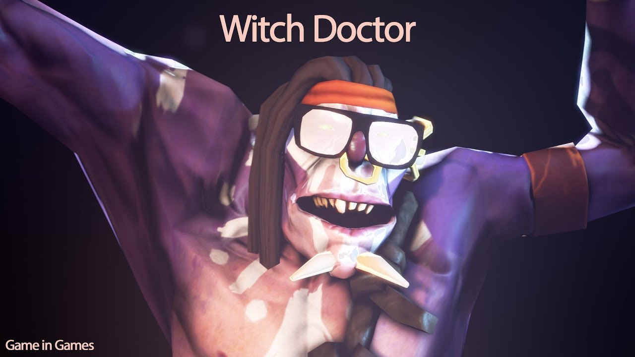 Dota 2 | Witch Doctor ile Tam Destek | Voodoo Switcheroo - YouTube