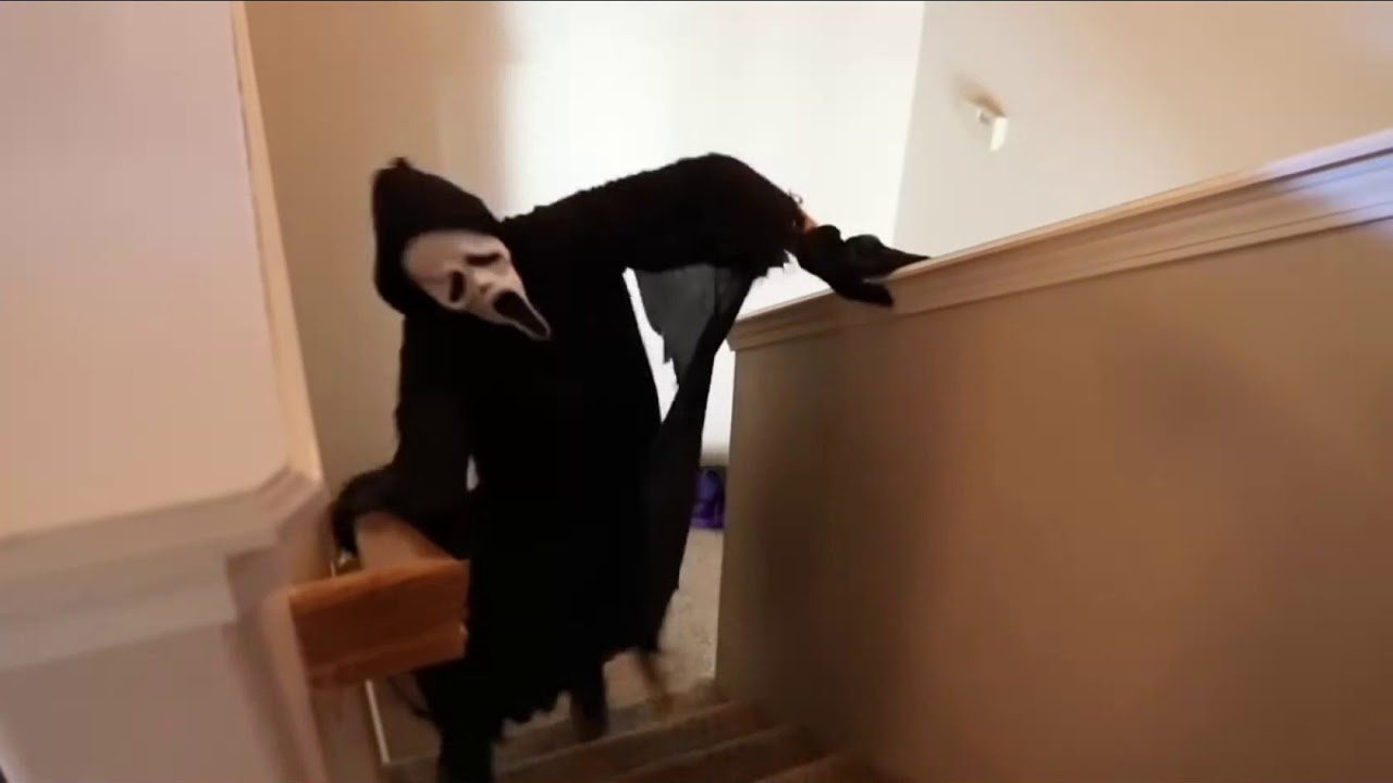 ORANGE SPIDERMAN VS SCREAM PART 1 - YouTube