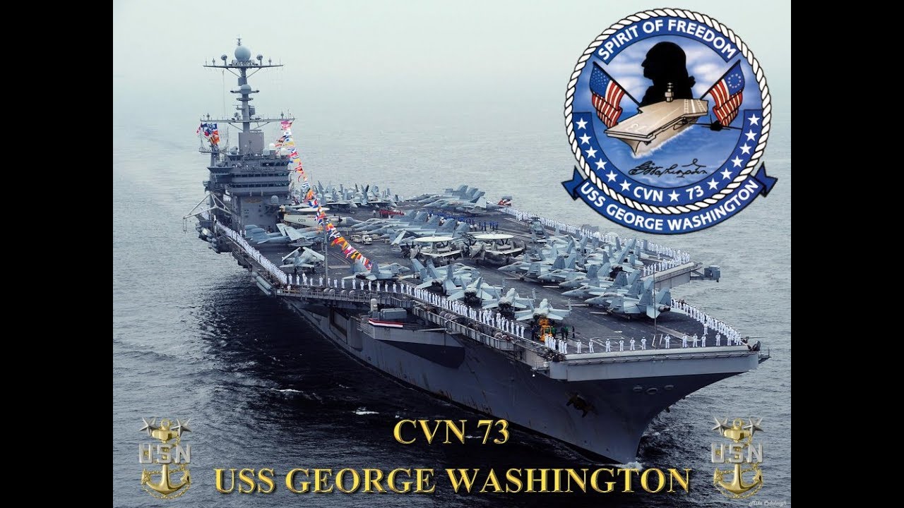 2016_0416 USS George Washington CVN 73 DV - YouTube