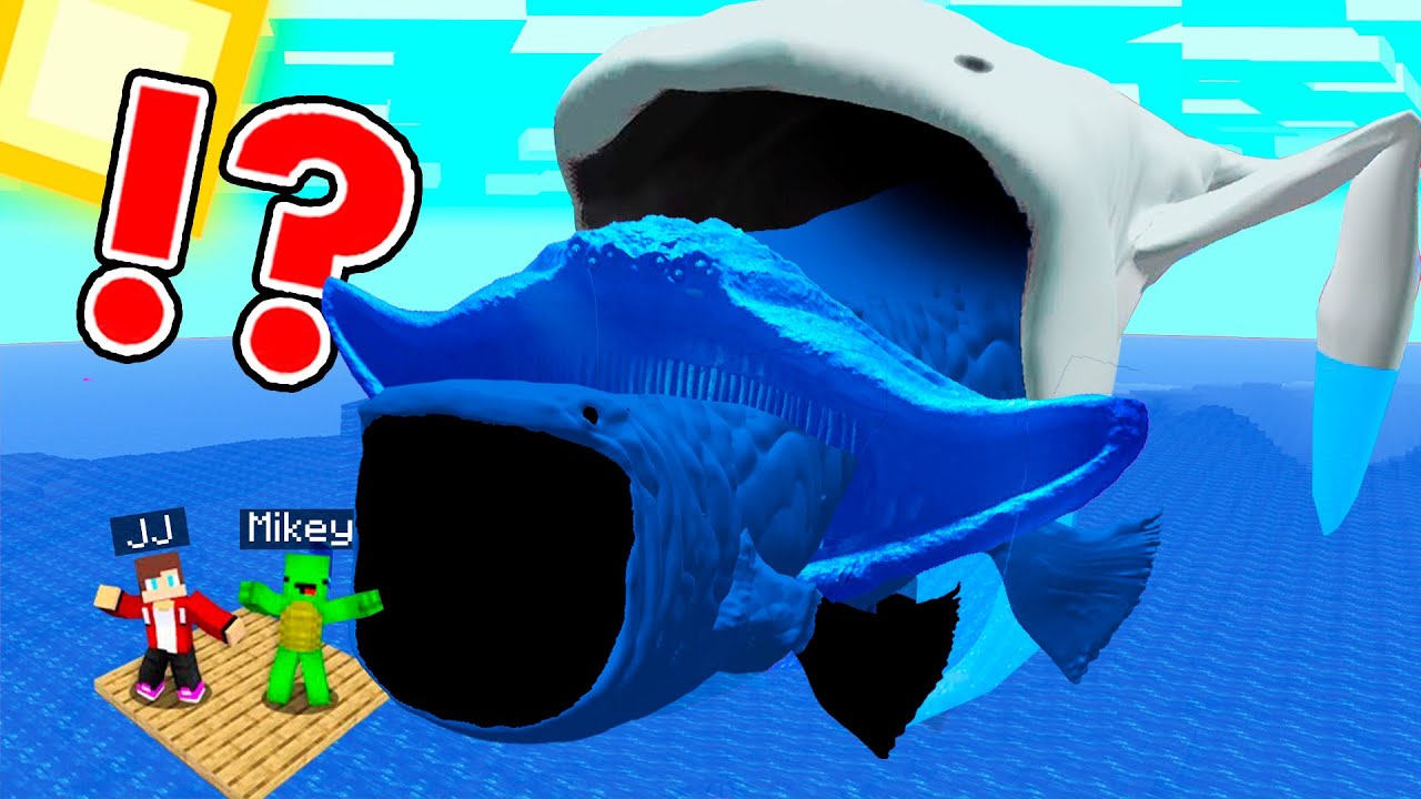 MAIZEN: JJ and Mikey Escape From Sea Eater Bloop El Gran Maja Story ...