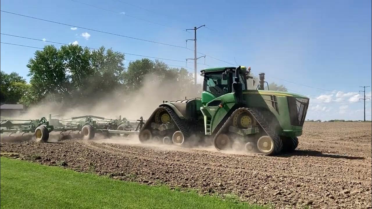 John Deere 9520RX Running Tillage - YouTube