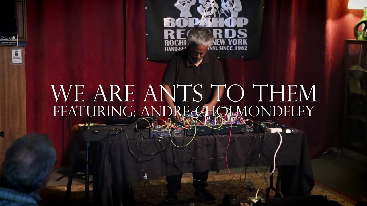 We Are Ants to Them ft. Andre Cholmondeley at Bop Shop Records - YouTube
