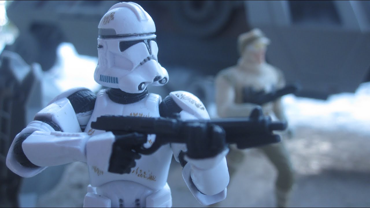 Star Wars Stop Motion: Retreat from Carlac - YouTube
