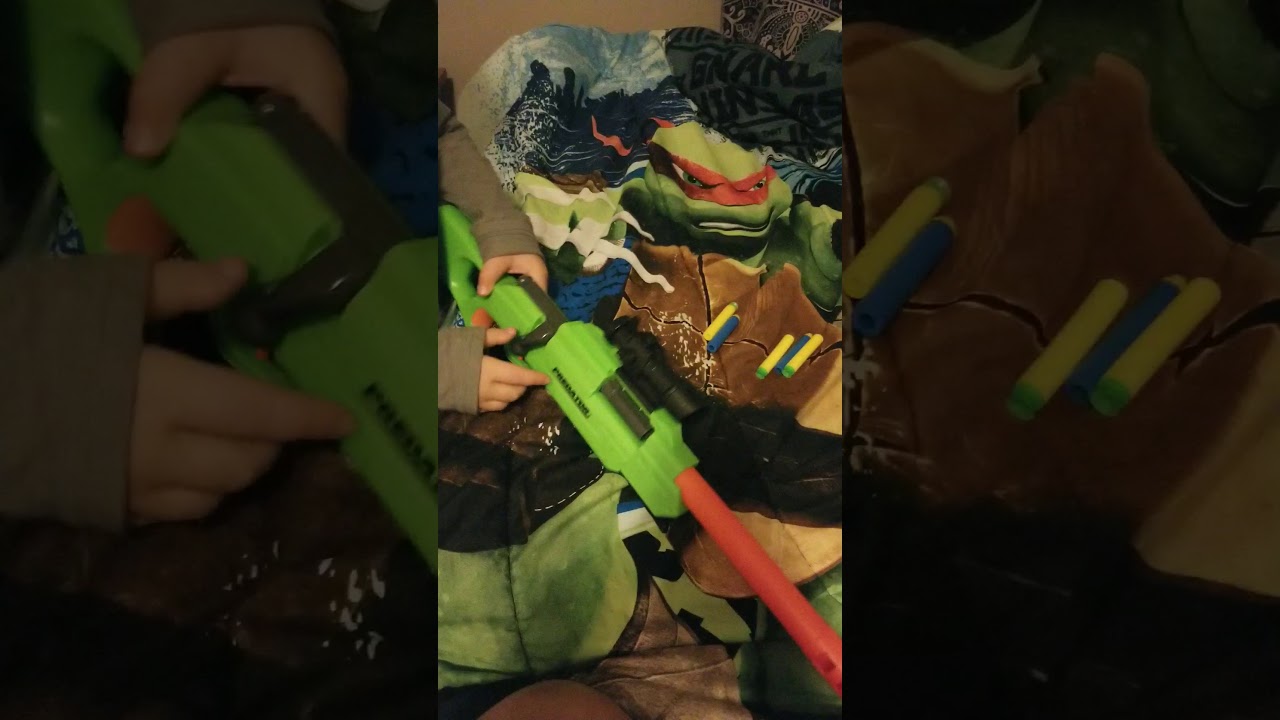 How to work the Predator nerf gun sniper rifle - YouTube