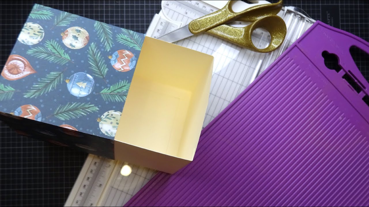 Start from Stash: 4" Cube Matchbox Gift Box Tutorial! So Fun & Easy with Your Pretty Papers ...