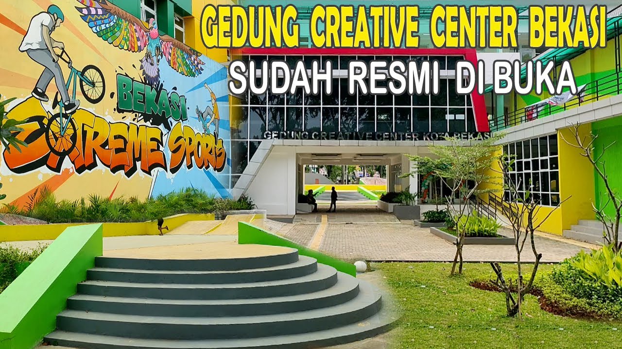 Gedung Creative Center Bekasi | Baru Diresmikan Oleh Bp.Ridwan Kamil ...
