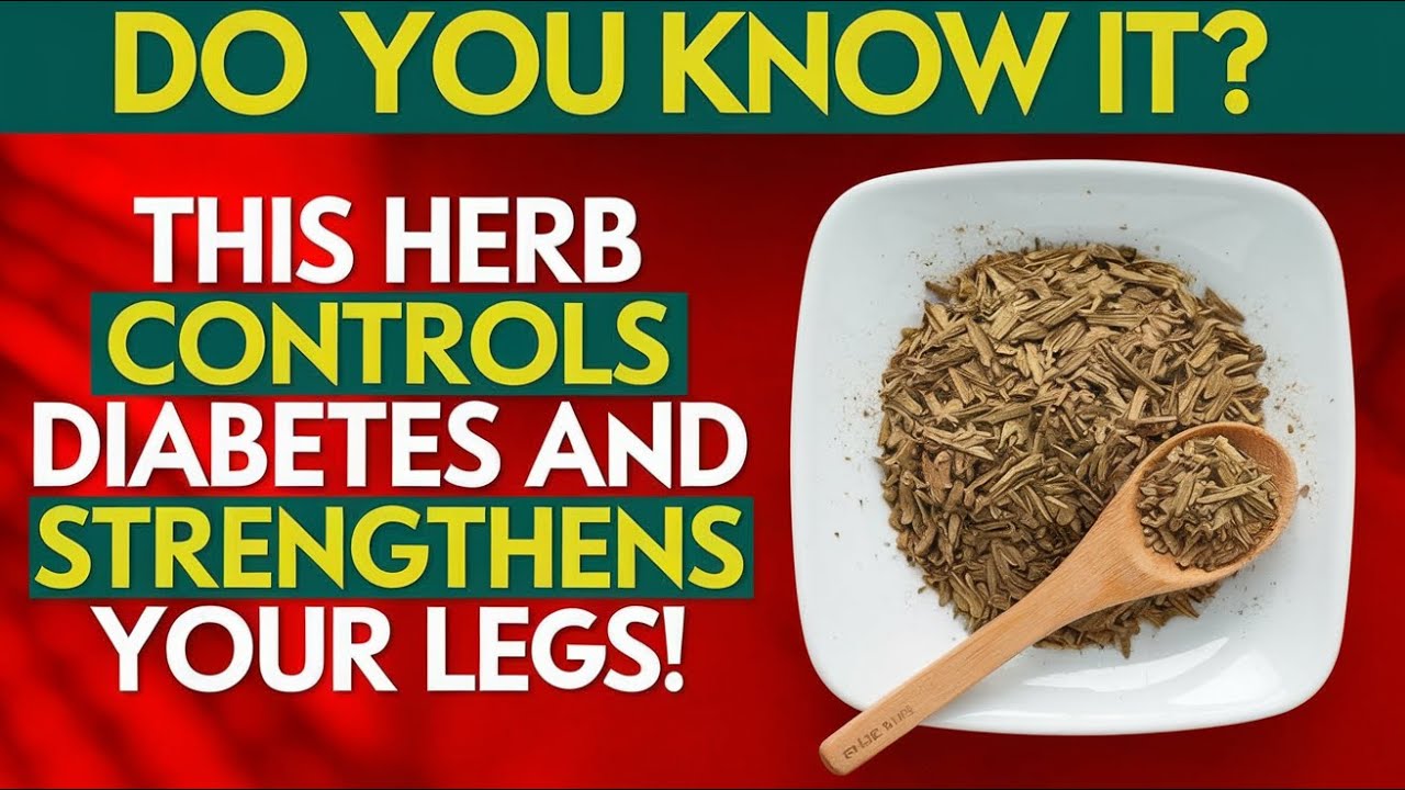 Diabetes Miracle Herbs! Strengthen Legs & Lower Blood Sugar Naturally ...