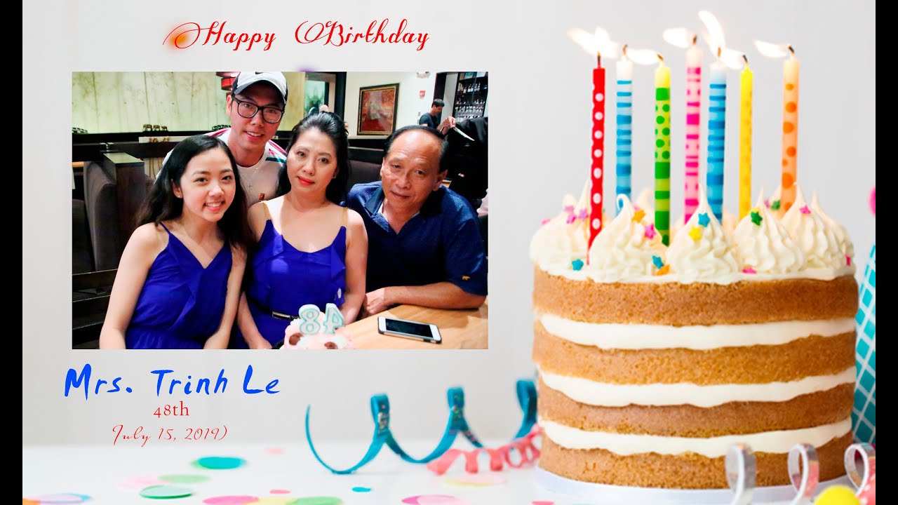 Happy Birthday Mama Trinh-Family Reunion @ South Carolina, July 2019 ...