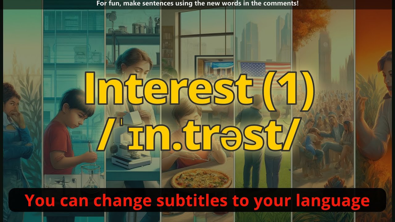 Interest (1) meaning with 5 examples - YouTube