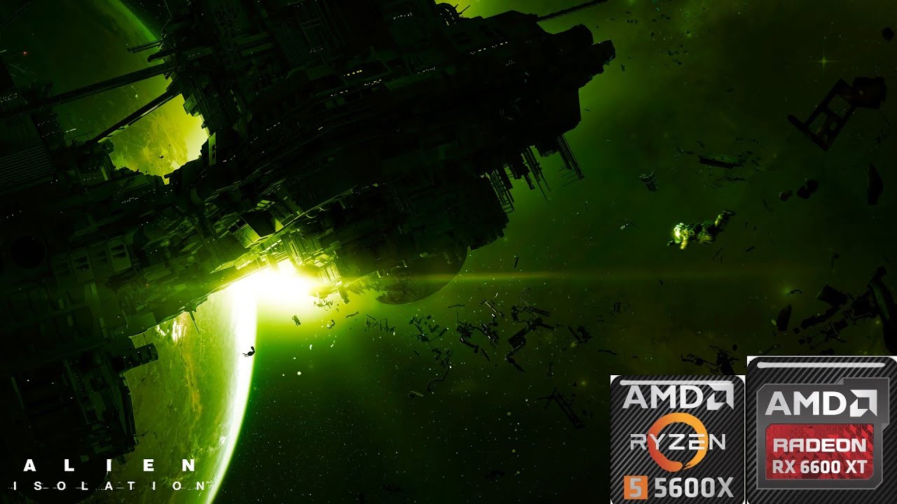 Alien Isolation - Ryzen 5 5600X + RX 6600 XT - 1080 ULTRA Settings ...