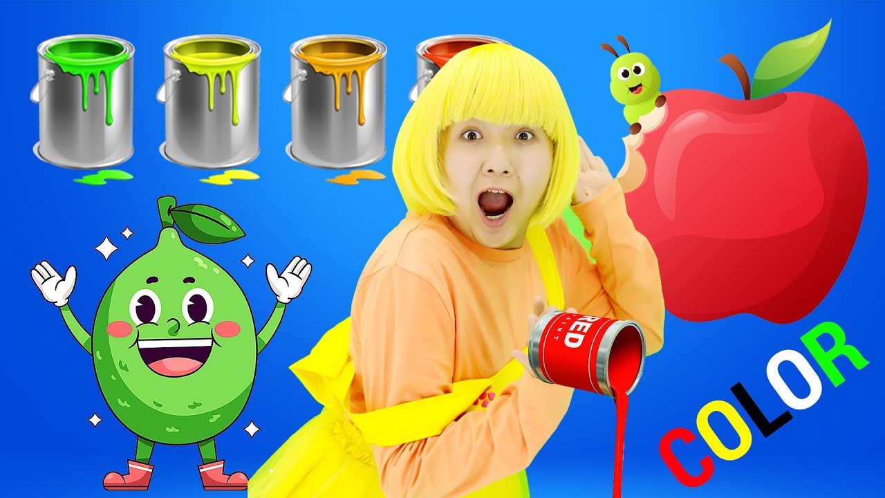 Fruit Colors Song | Lalacu kids - YouTube