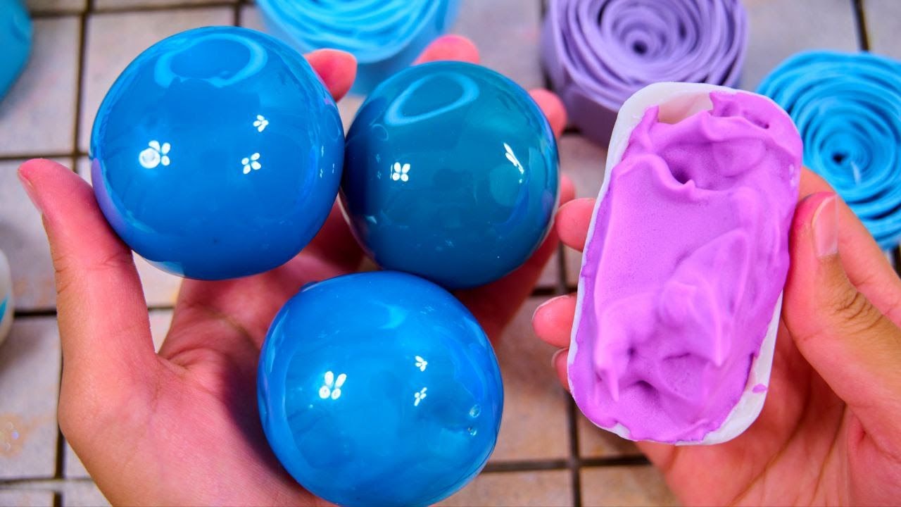 ASMR | Foam Boxes | Starch Boxes | Gym Chalk | Clay Cracking | Soap Cutting | 4K @BossinAsmr ...