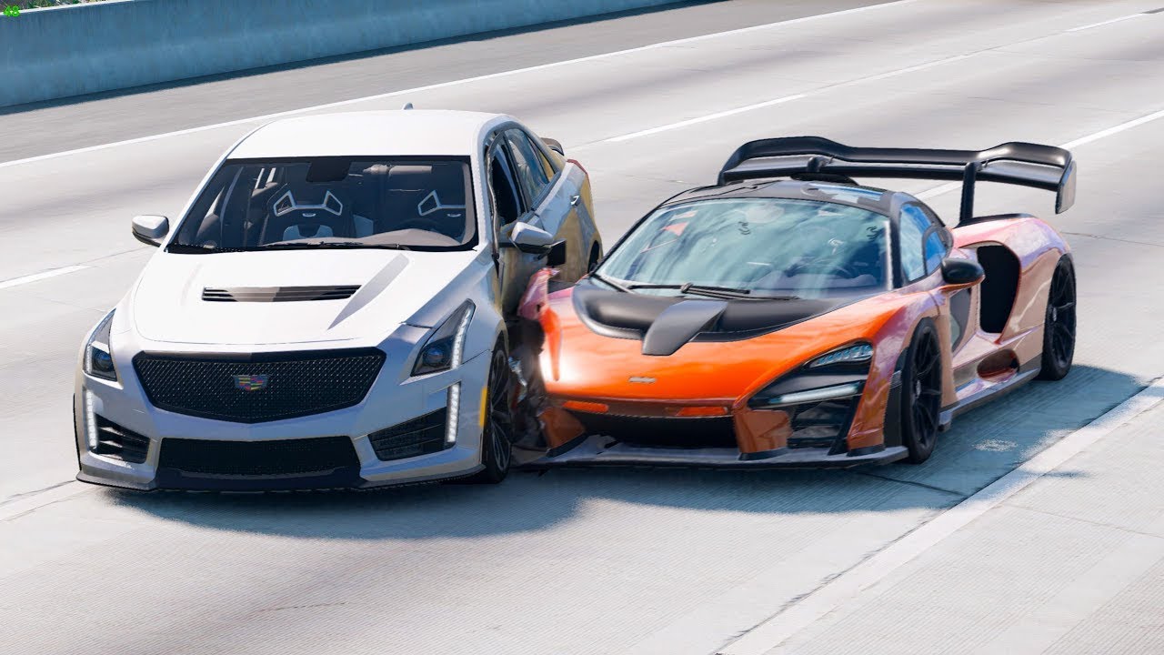 Very Dangerous Car Driving Crashes #2 [BeamNG.Drive] - YouTube