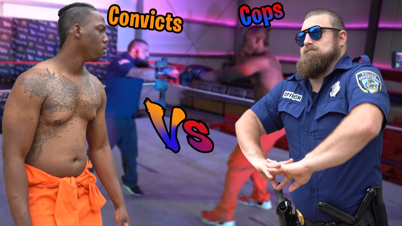 Cops vs Convicts Boxing Match! FUNNIEST ISH EVER!!! - YouTube