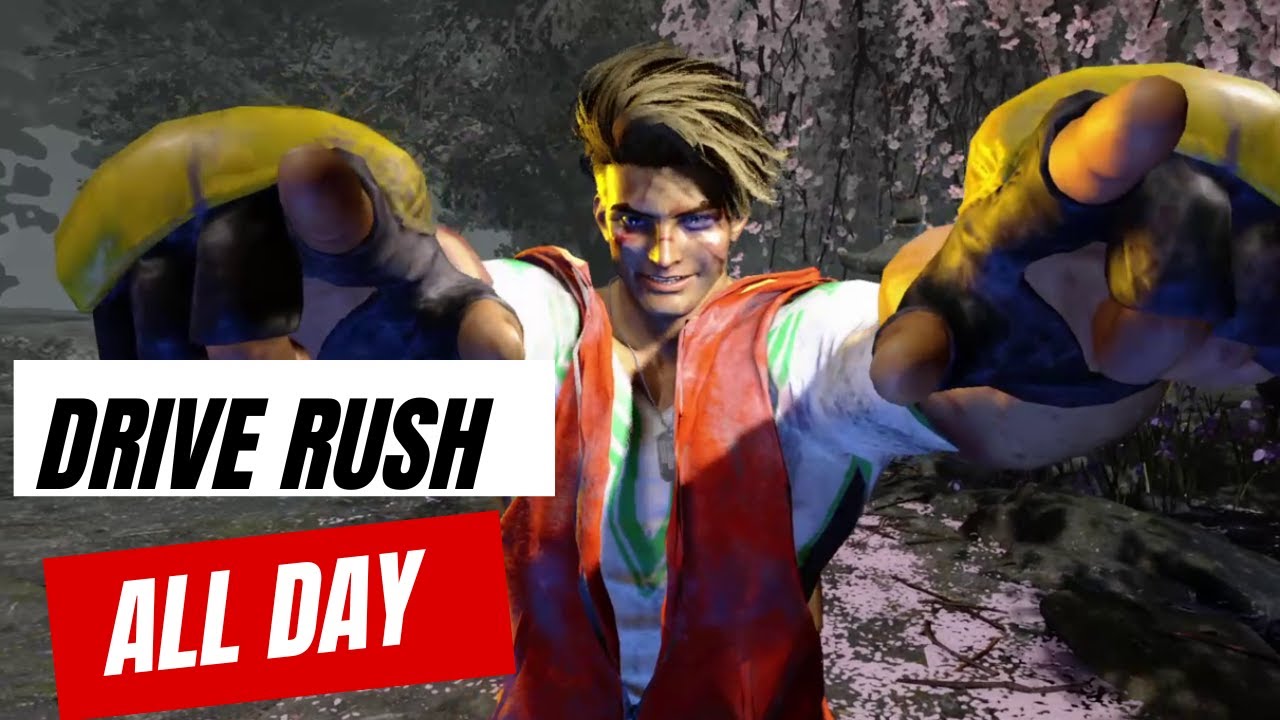 Finally beating SF6 level 8 CPU with drive rush. - YouTube