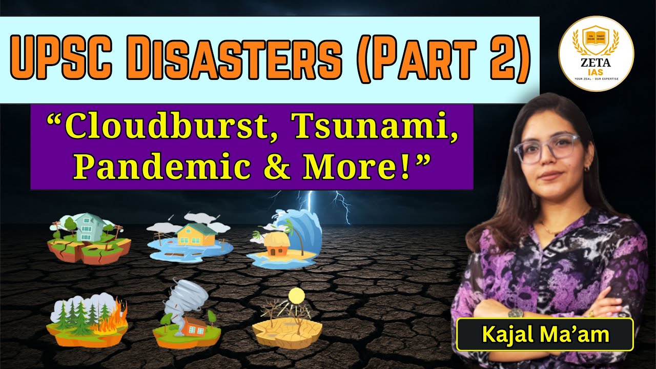 Disaster Management Part 2 | Cloudburst, Tsunami, Pandemic & More ...