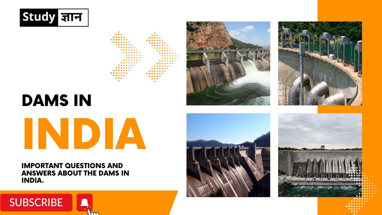 Dams of India| All important Dams of India| भारत के सभी महत्वपूर्ण बांध ...