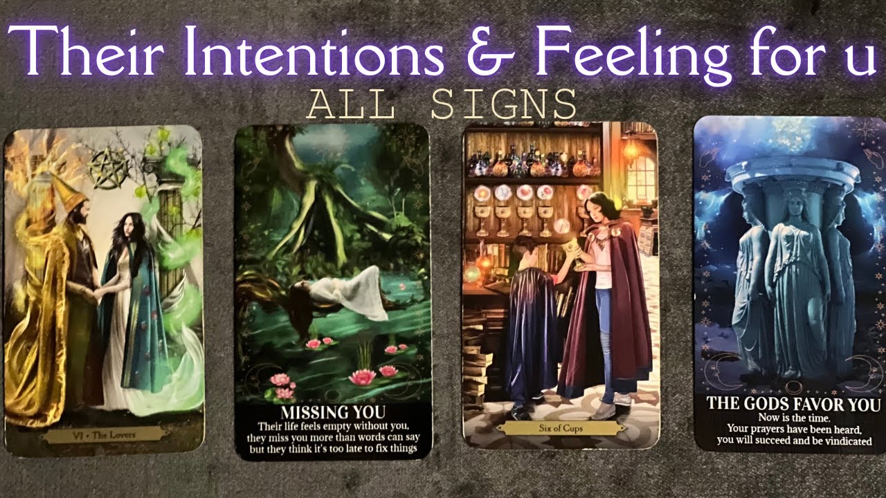 ALL SIGNS•Their INTENTIONS & TRUE FEELINGS for You RIGHT NOW ! May 1-7 ...