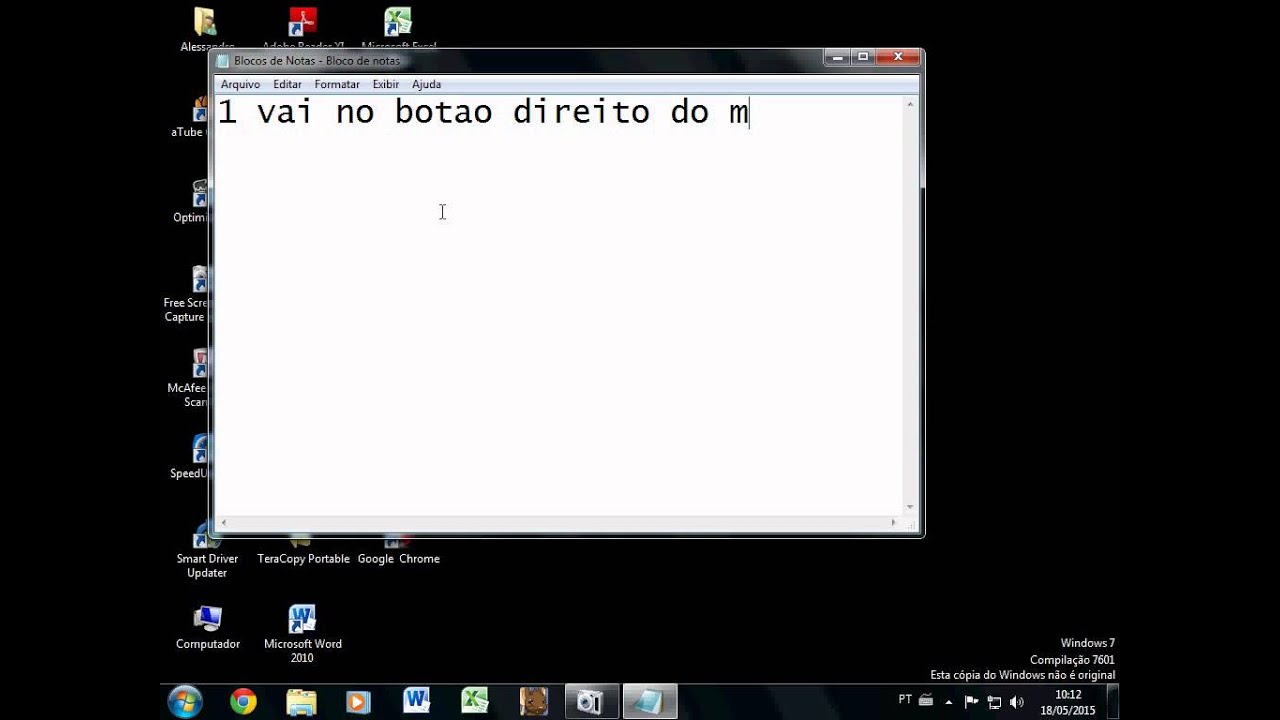como achar seu propio blocos de notas no seu pc - YouTube