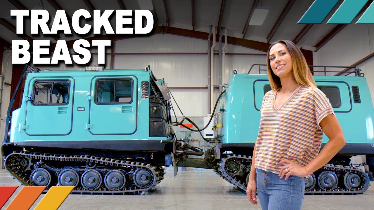 TRACKED BEAST: Driving a Diesel Hägglunds BV206 Over Gnarly Terrain ...