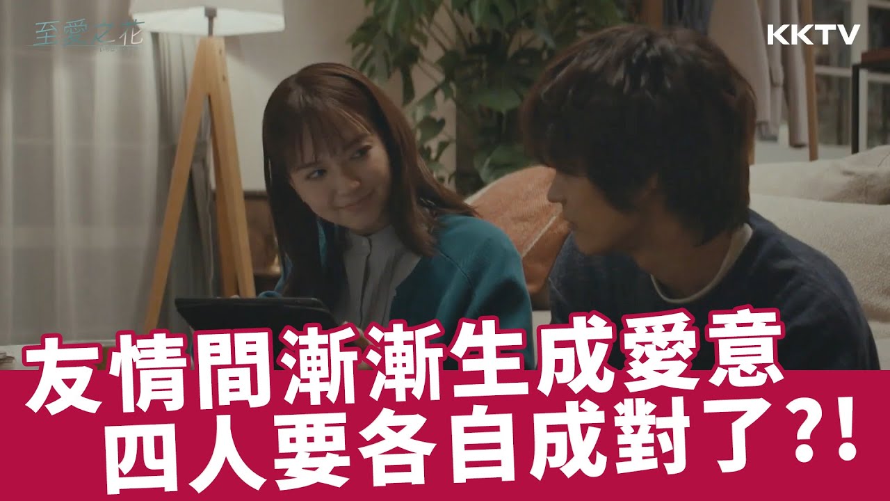 《至愛之花》友情間漸漸生成愛意…四人要各自成對了嗎？！ - EP05 精彩片段｜KKTV線上看 - YouTube