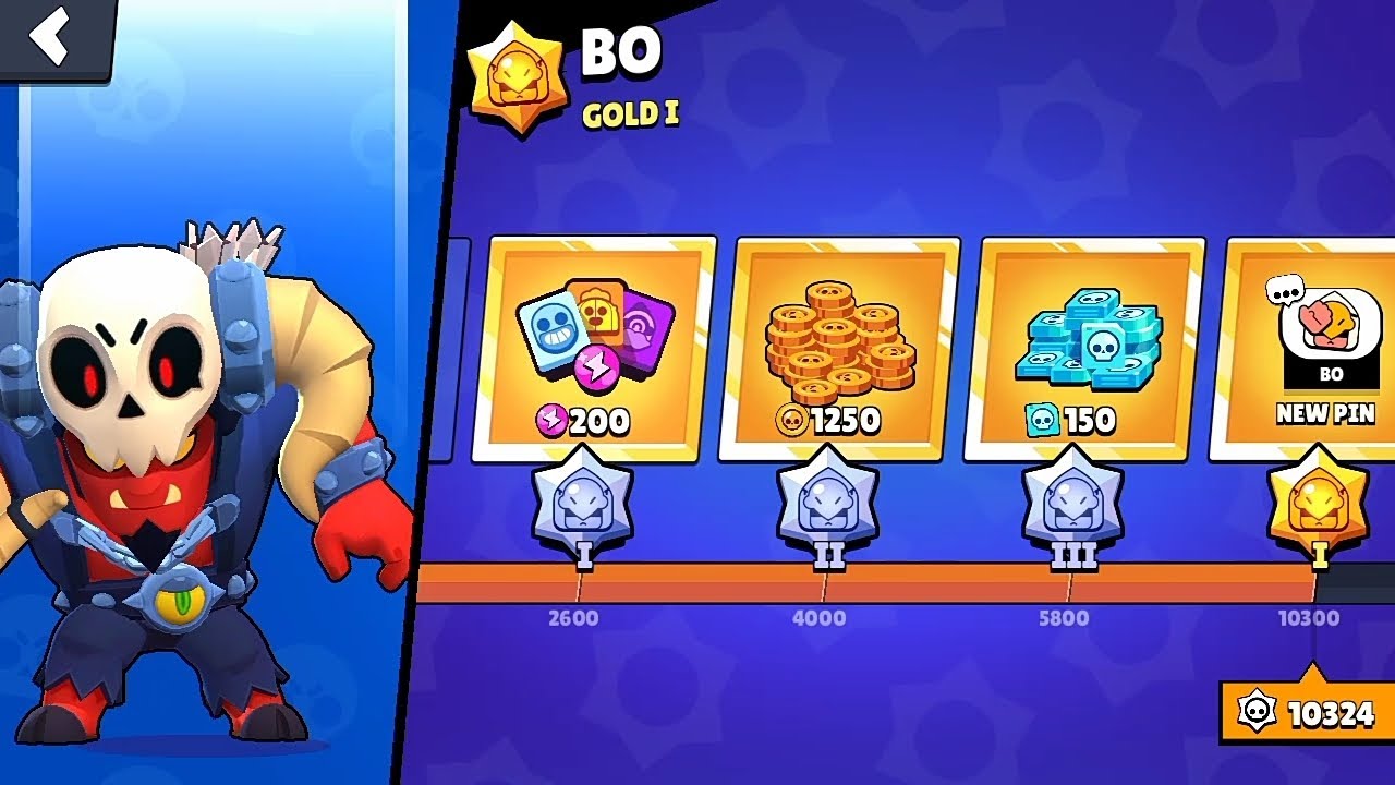 Free rewards - bo mastery #brawlstars #brawltalk #bobrawlstars - YouTube