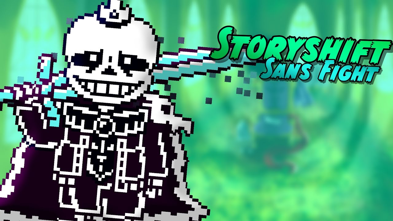 StoryShift Sans Fight (Un-Official & Unfinished) - Undertale Fangame ...