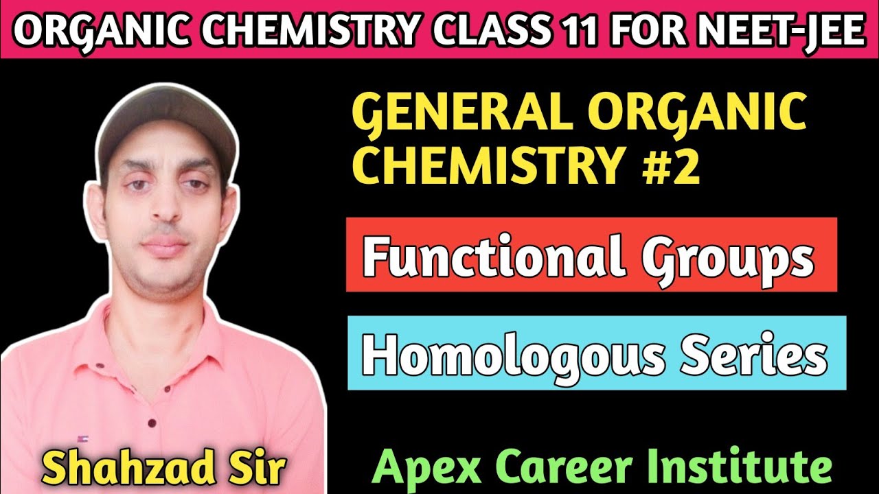 General Organic Chemistry Class 11 For NEET | JEE | Sigma & pi bonds ...