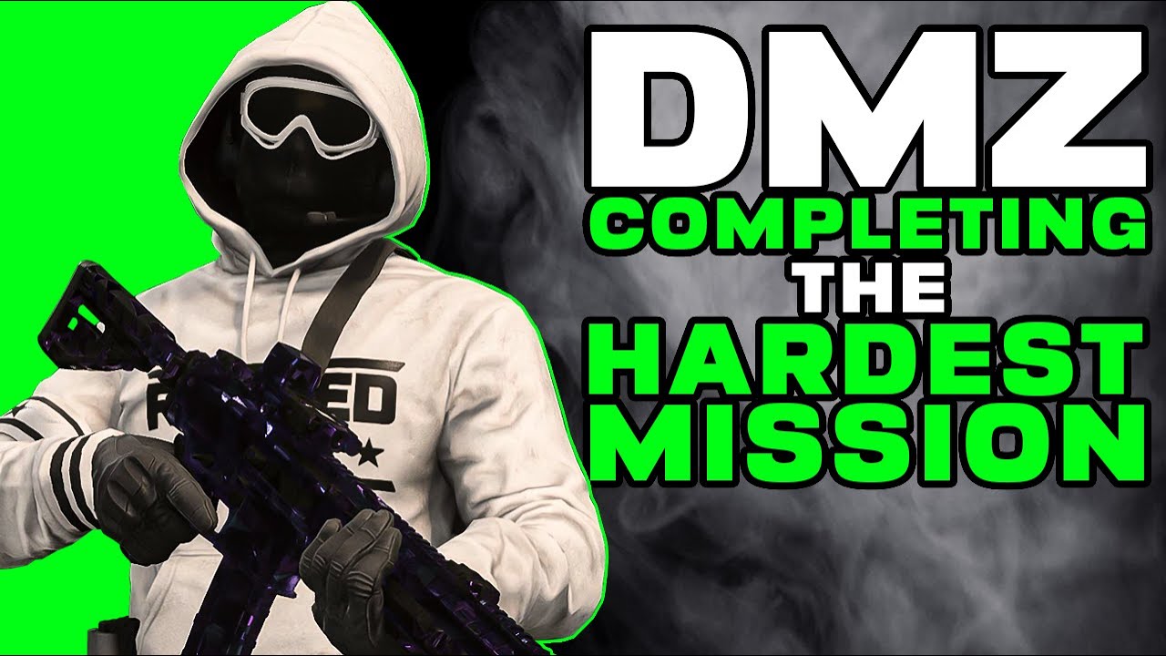 DMZ Completing the HARDEST MISSION • Clean Sweep - YouTube