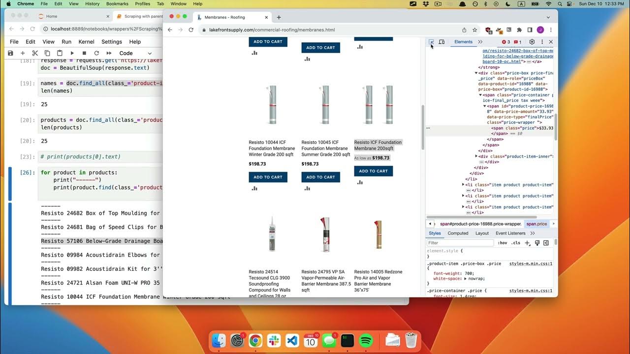 Scraping to a pandas CSV using BeautifulSoup and Python - YouTube